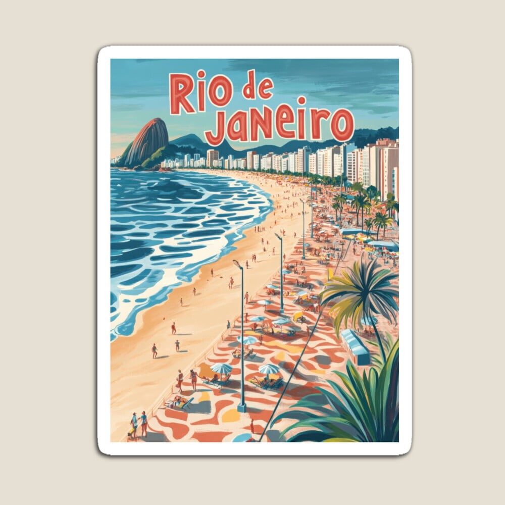 Kira - A Bustling Beach In Rio De Janeiro Showcases Sunbathers And ...