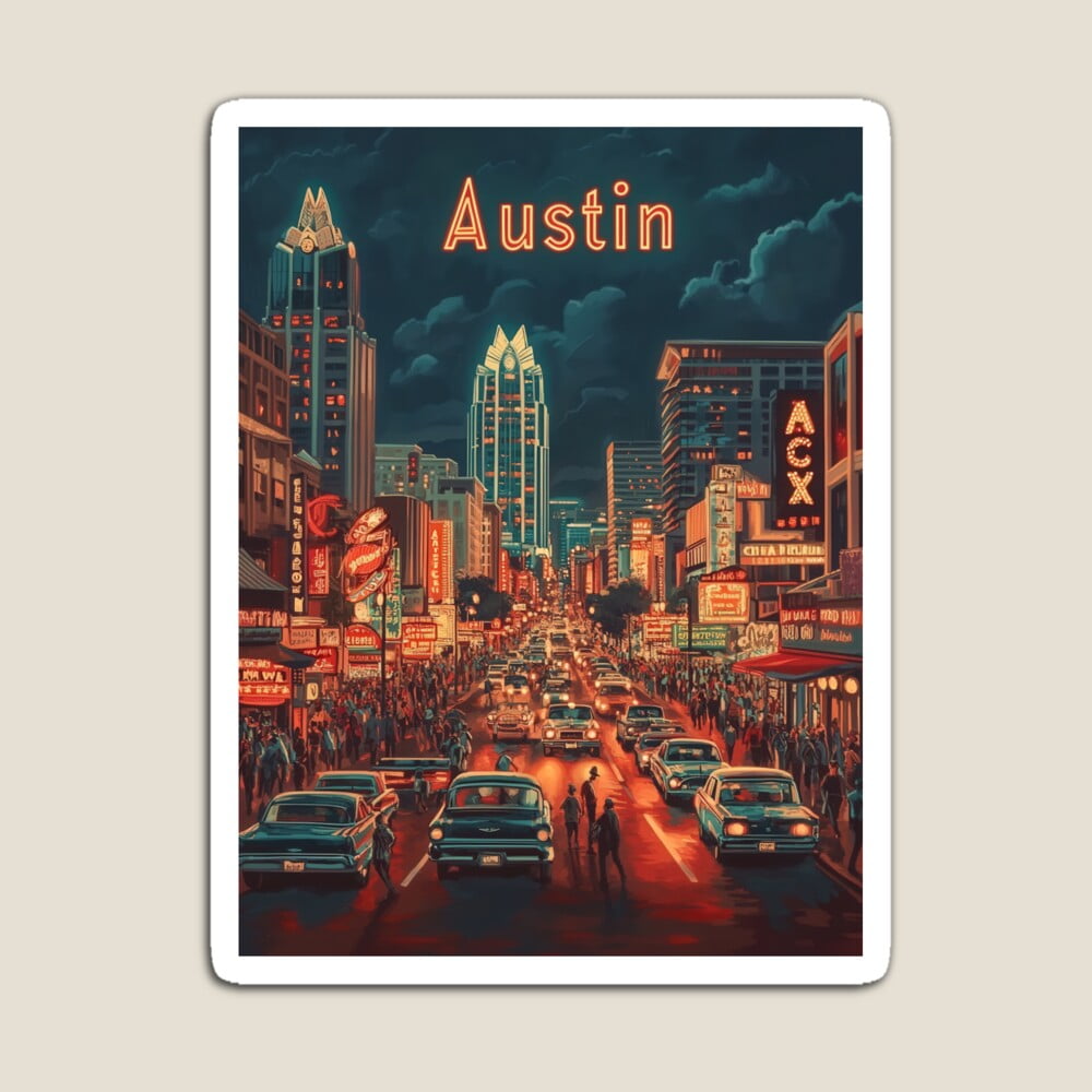 Kira - The Bustling Streets Of Downtown Austin Come Alive At Night ...