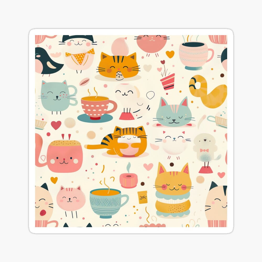 Kira Cafã© Chouchou: A Moment Of Tenderness Sticker - Kir 1309 ...