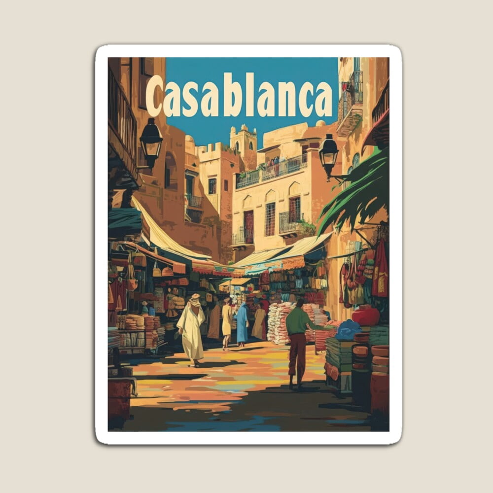 Kira - This Captivating Travel Poster Showcases The Bustling Markets Of ...