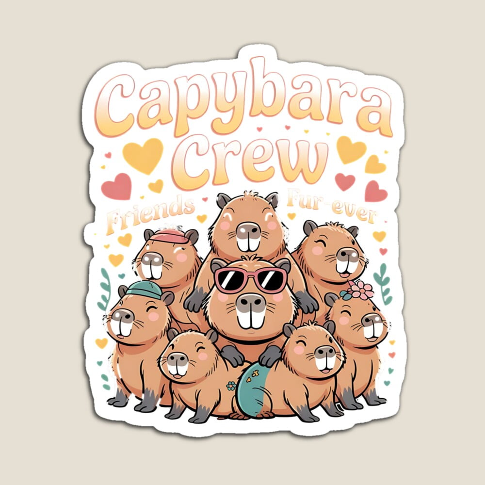 Kira - Capybara Crew - Be My Capybara - Capybara Adventure - Capybara ...