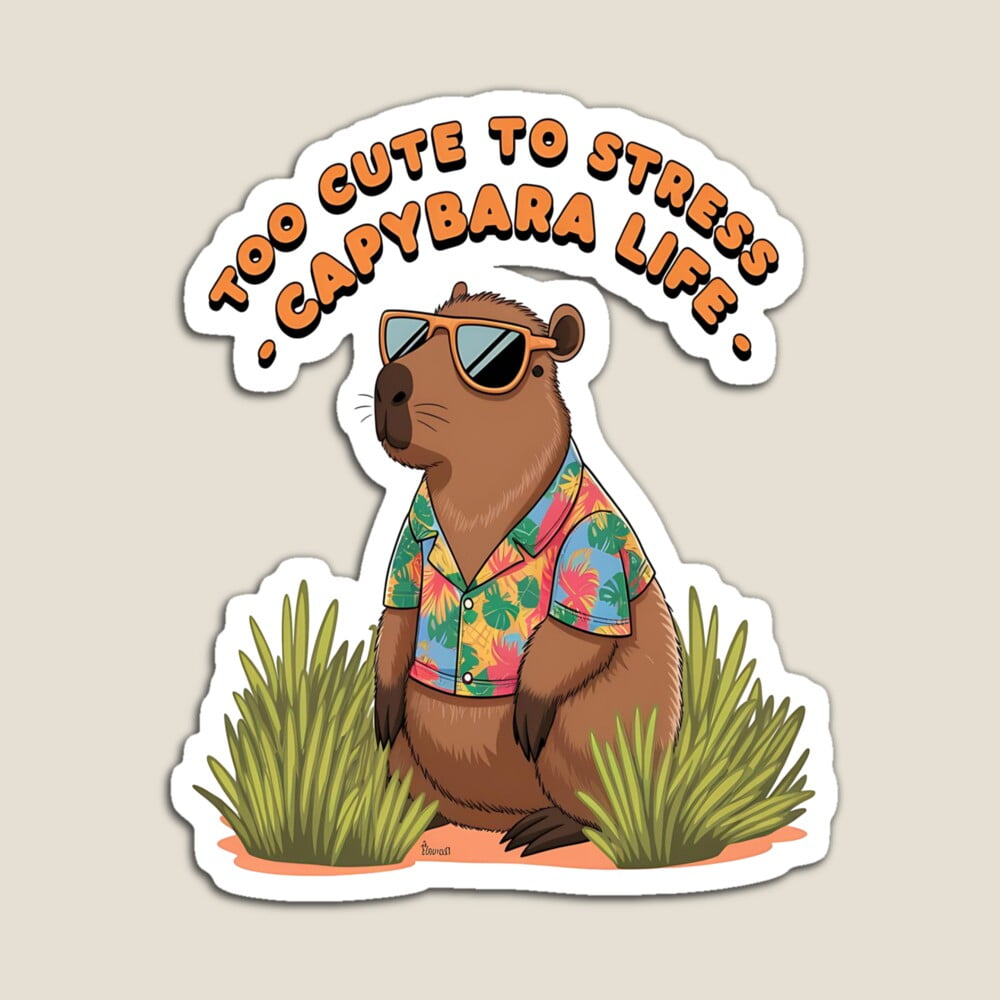 Kira - Capybara Friends - Be My Capybara - Capybara Adventure - Capybara Zen - Groovy Capybara ...
