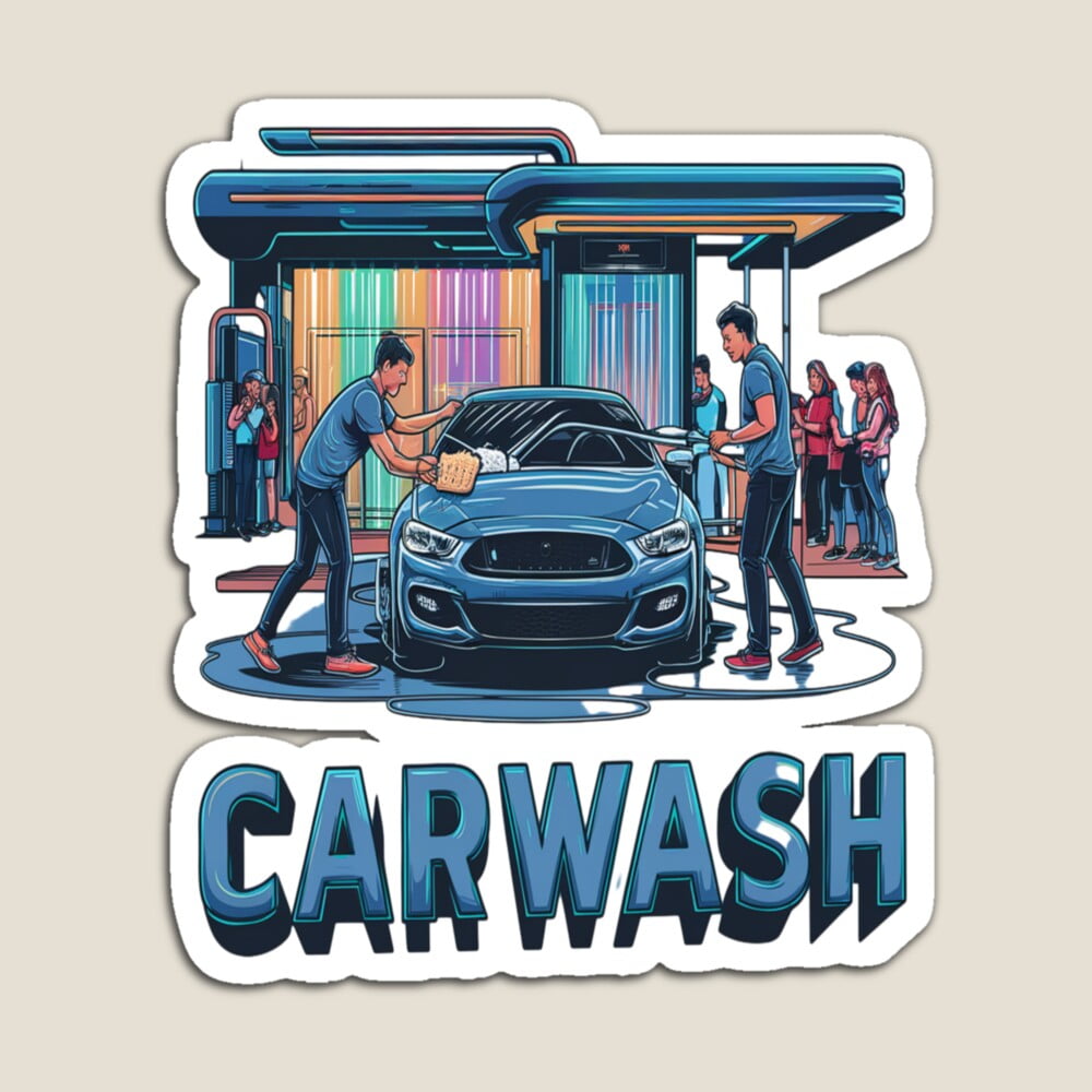 Kira - Car Wash Sticker - 1674 Hot Trending Vinyl Stickers - Walmart.com