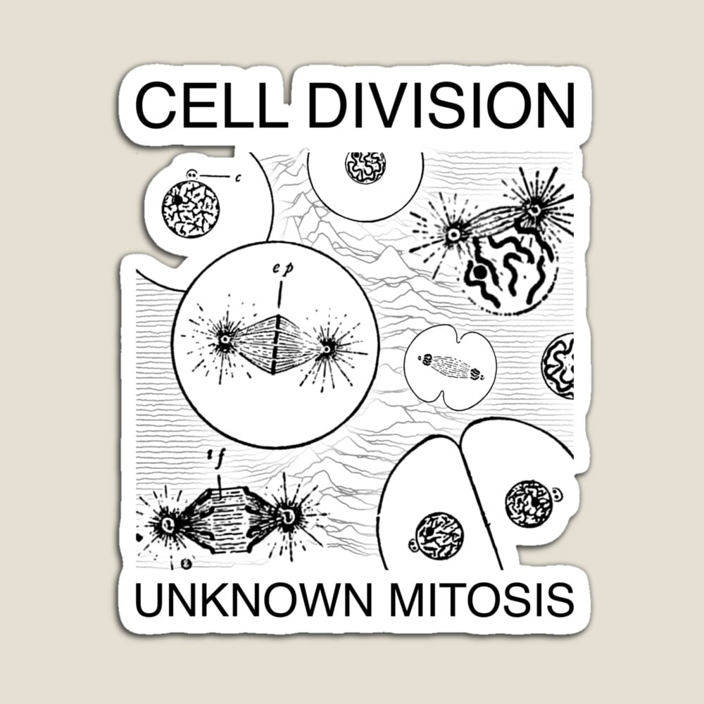 Kira - Cell Division Mitosis Biology Parody Sticker - 2673 Hot Trending ...
