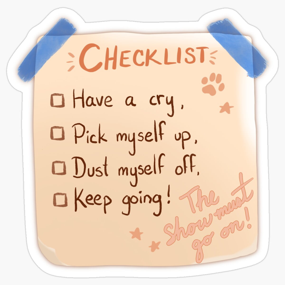 Kira Checklist! Sticker Waterproof Sticker for Water Bottles, Laptops ...