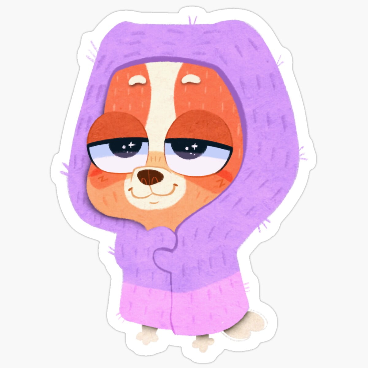 Kira Chibi Granny Bingo Long Sticker Waterproof Sticker for Water ...