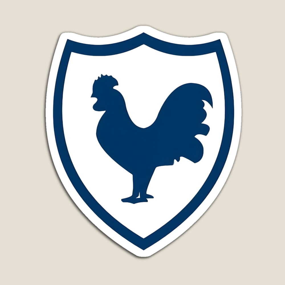 Kira - Chicken On Shield Sticker - Walmart.com