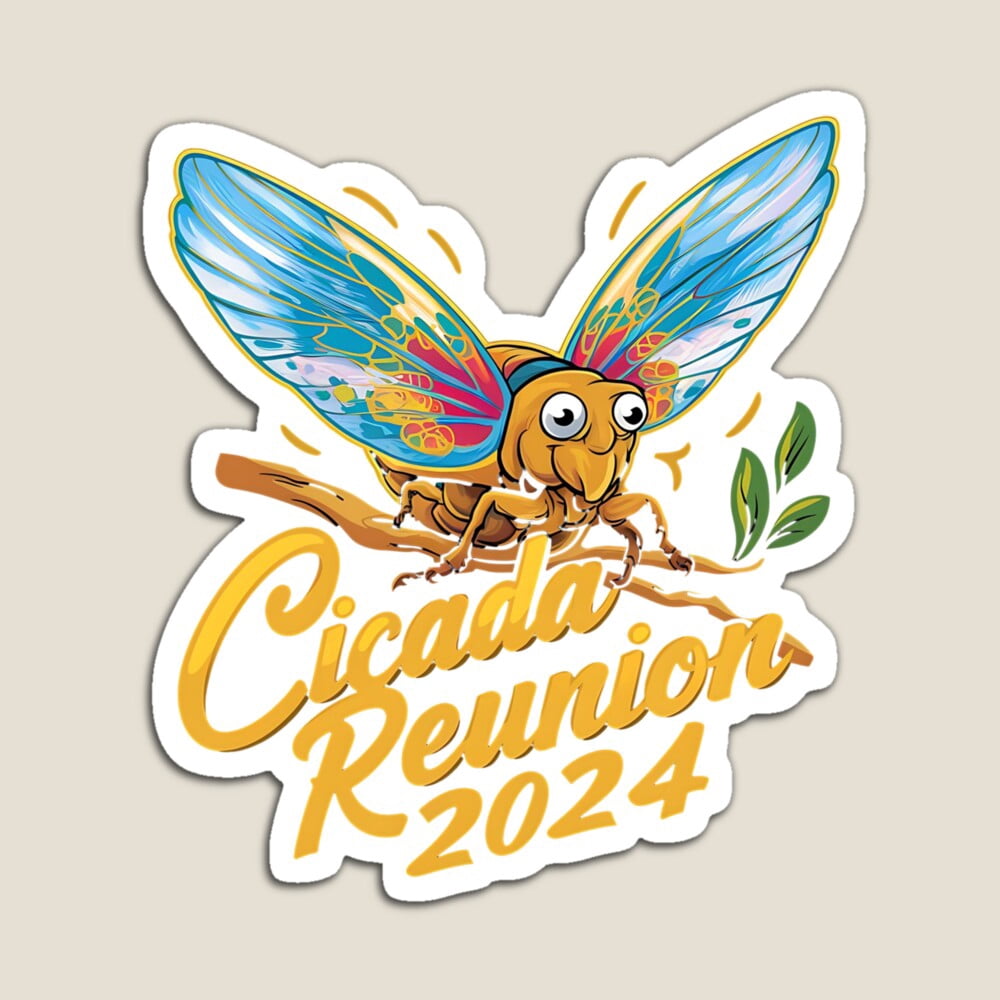 Kira - Cicada Reunion 2024 Sticker - 5027 Hot Trending Vinyl Stickers ...