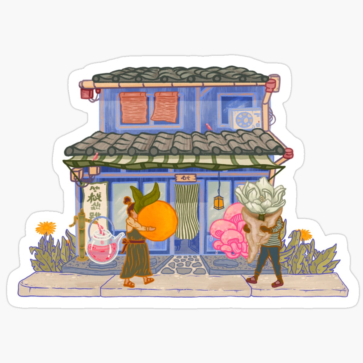 Kira Convenience Store Glossy Sticker Waterproof Sticker for Water ...