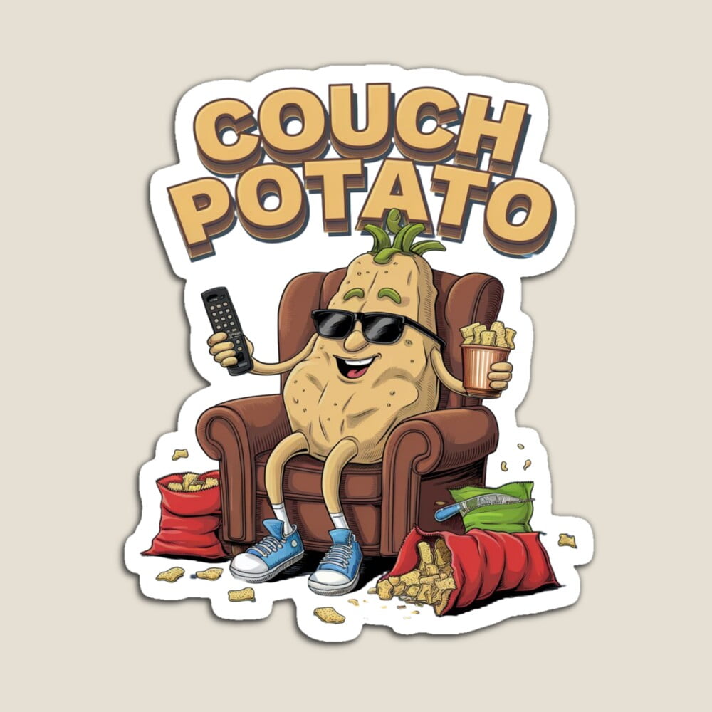 Kira - Couch Potato - Potato Engineer Sticker - 7589 Hot Trending Vinyl ...