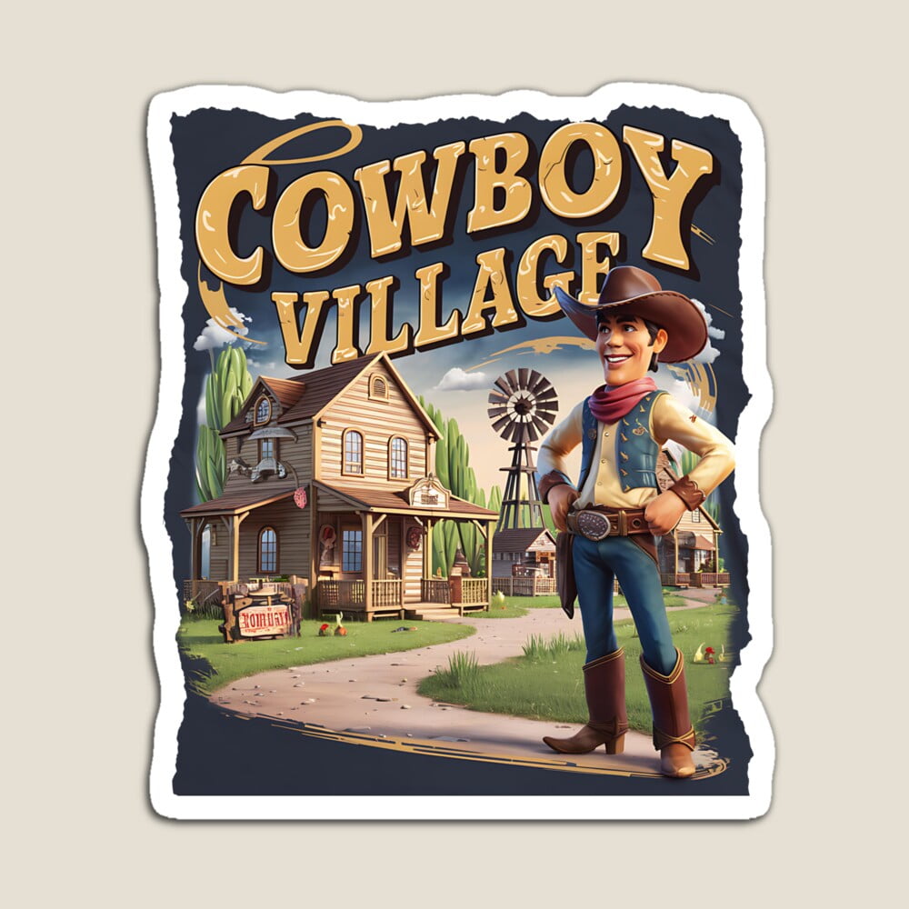 Kira - Cowboy Village Sticker - 4836 Hot Trending Vinyl Stickers ...