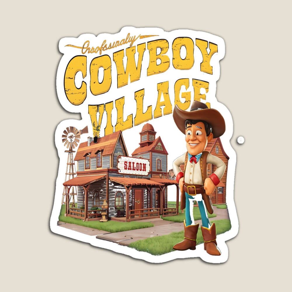 Kira - Cowboy Village Sticker - 4837 Hot Trending Vinyl Stickers ...