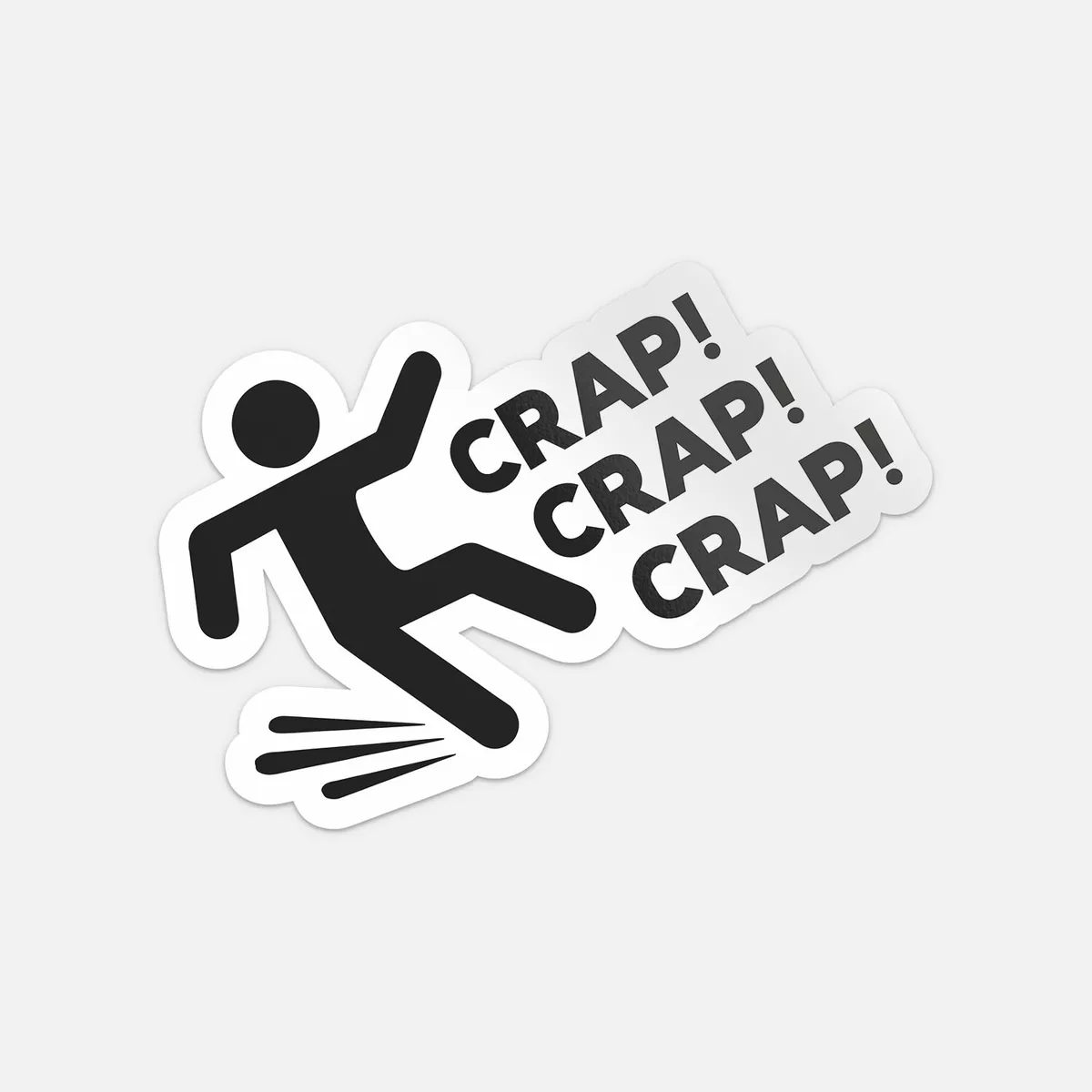 Kira Crap Car Bumper Vinyl Sticker Decal Waterproof Sticker for Water ...