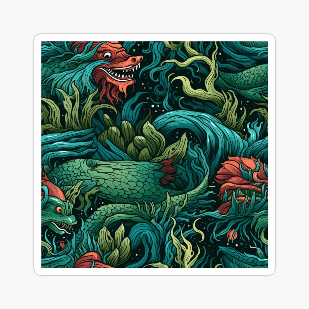 Kira Creatures Of The Abyss Sticker - Kir 512 Hot Trending Vinyl ...