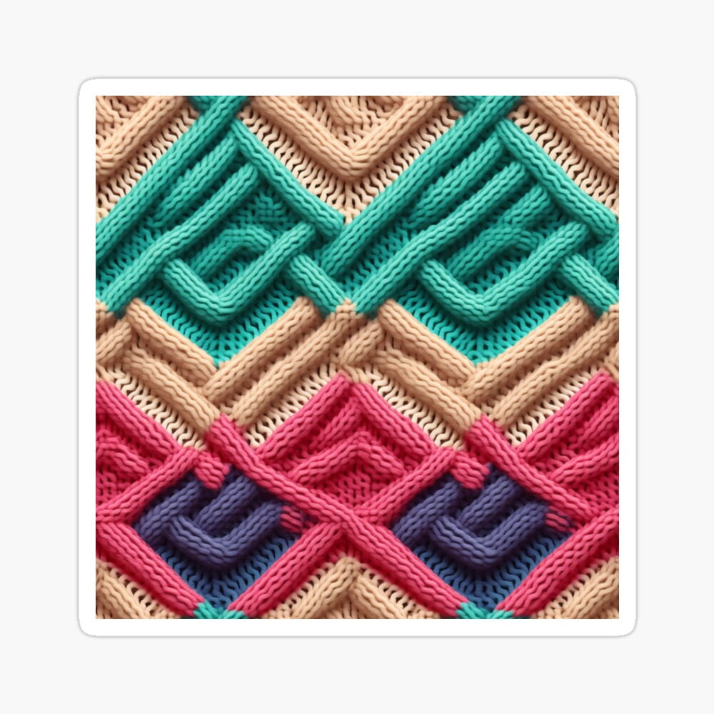 Kira Crochet & Knitting Pattern Glossy Sticker - Kir 27 Hot Trending ...