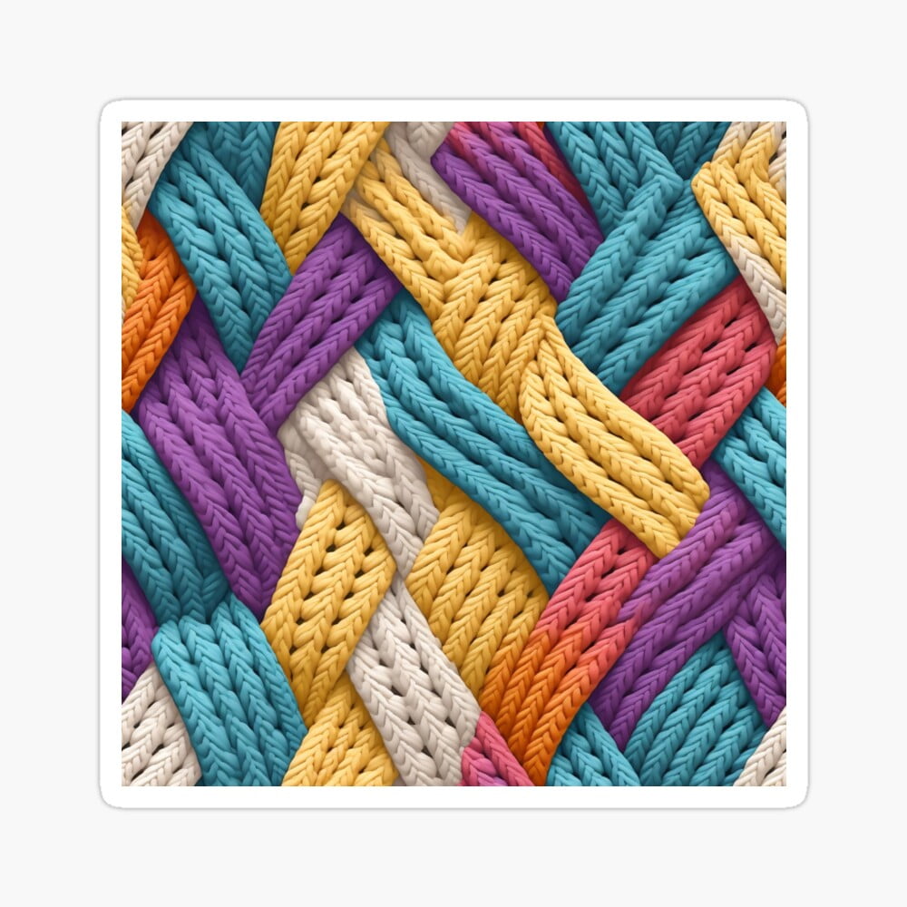 Kira Crochet & Knitting Pattern Sticker - Kir 1 Decorative Laptop ...