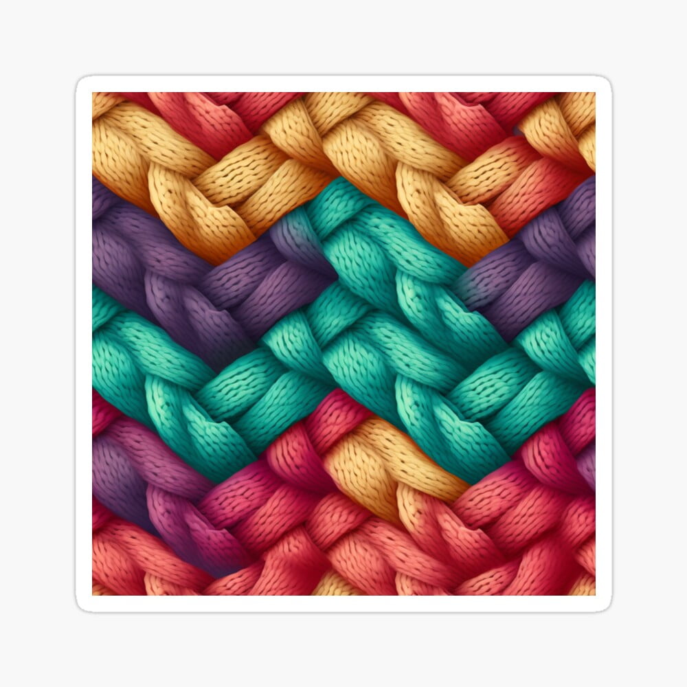 Kira Crochet & Knitting Pattern Sticker - Kir 3 Decorative Laptop ...