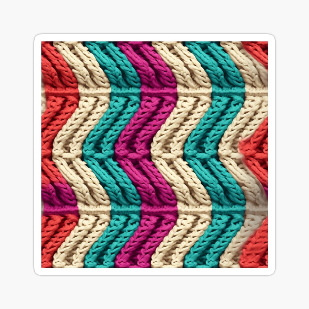 Kira Crochet & Knitting Pattern Sticker - Kir 32 Decorative Laptop ...