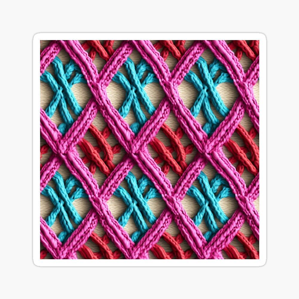 Kira Crochet & Knitting Pattern Sticker - Kir 6 Hot Trending Vinyl ...