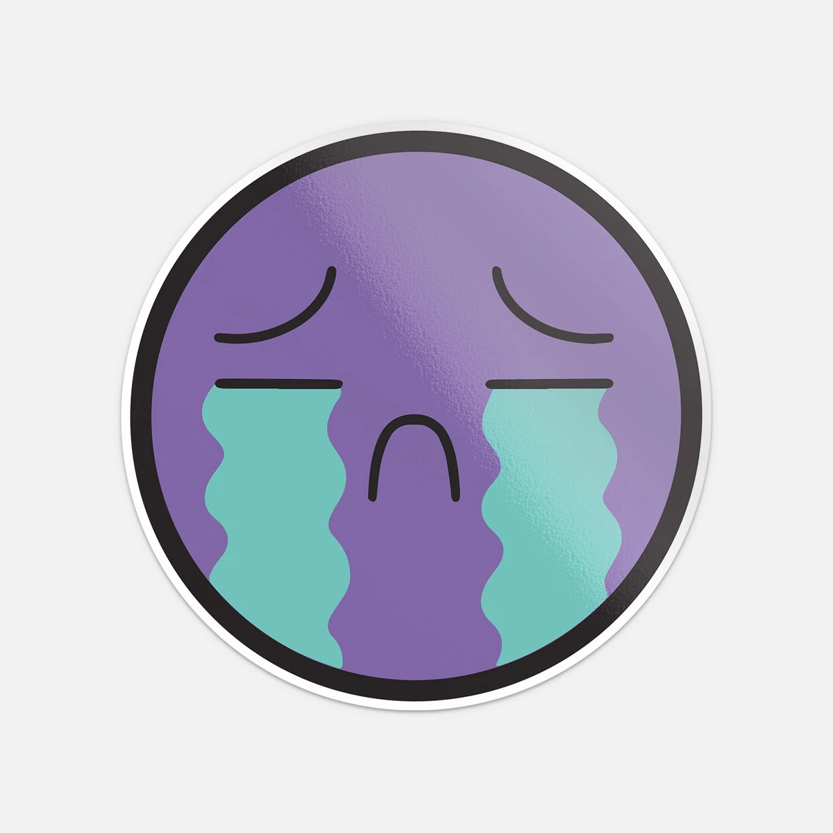 Kira Crying Emoticon Car Bumper Vinyl Sticker Decal Waterproof Sticker ...