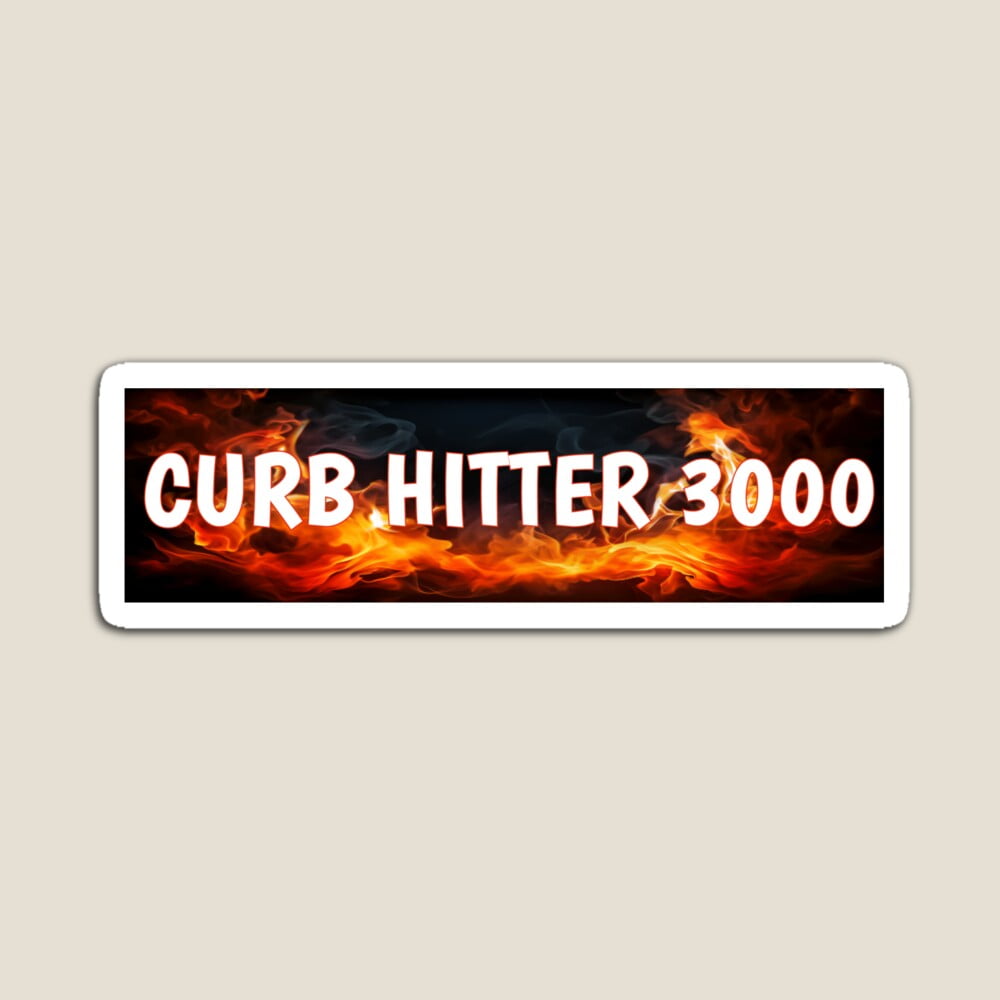 Kira - Curb Hitter Funny Car Sticker - 2138 Hot Trending Vinyl Stickers ...