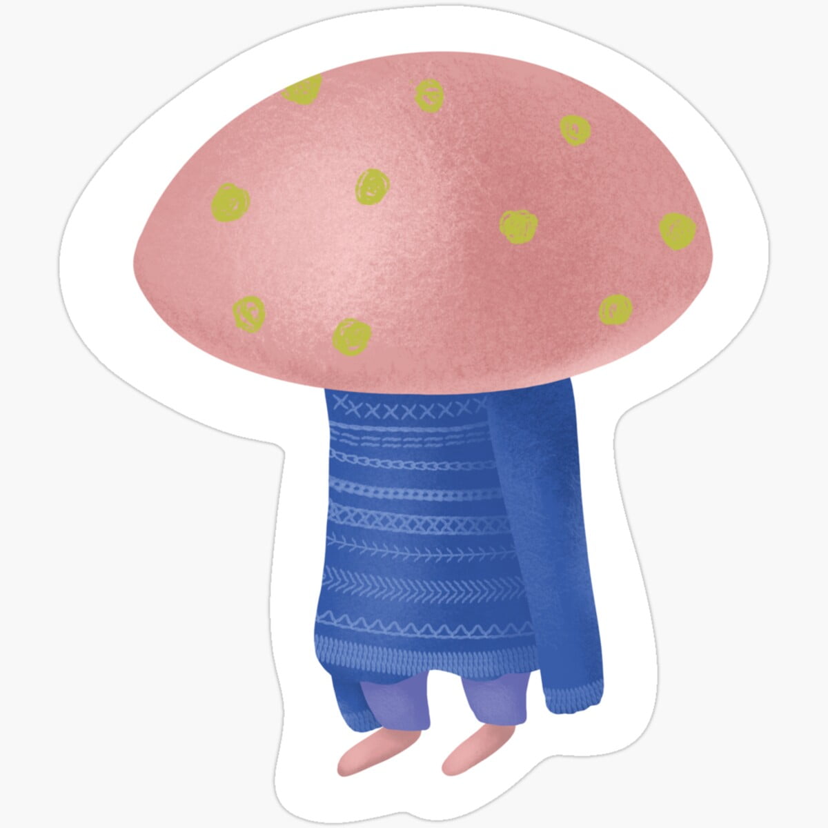 Kira Here'S A Cute Cottagecore Style Mushroom Design - Single, Trio, Or ...
