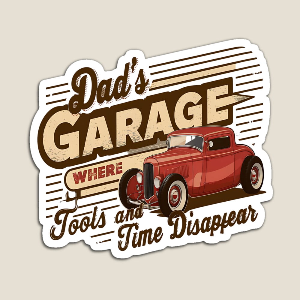 Kira - Dad'S Garage Sticker - 4783 Hot Trending Vinyl Stickers ...