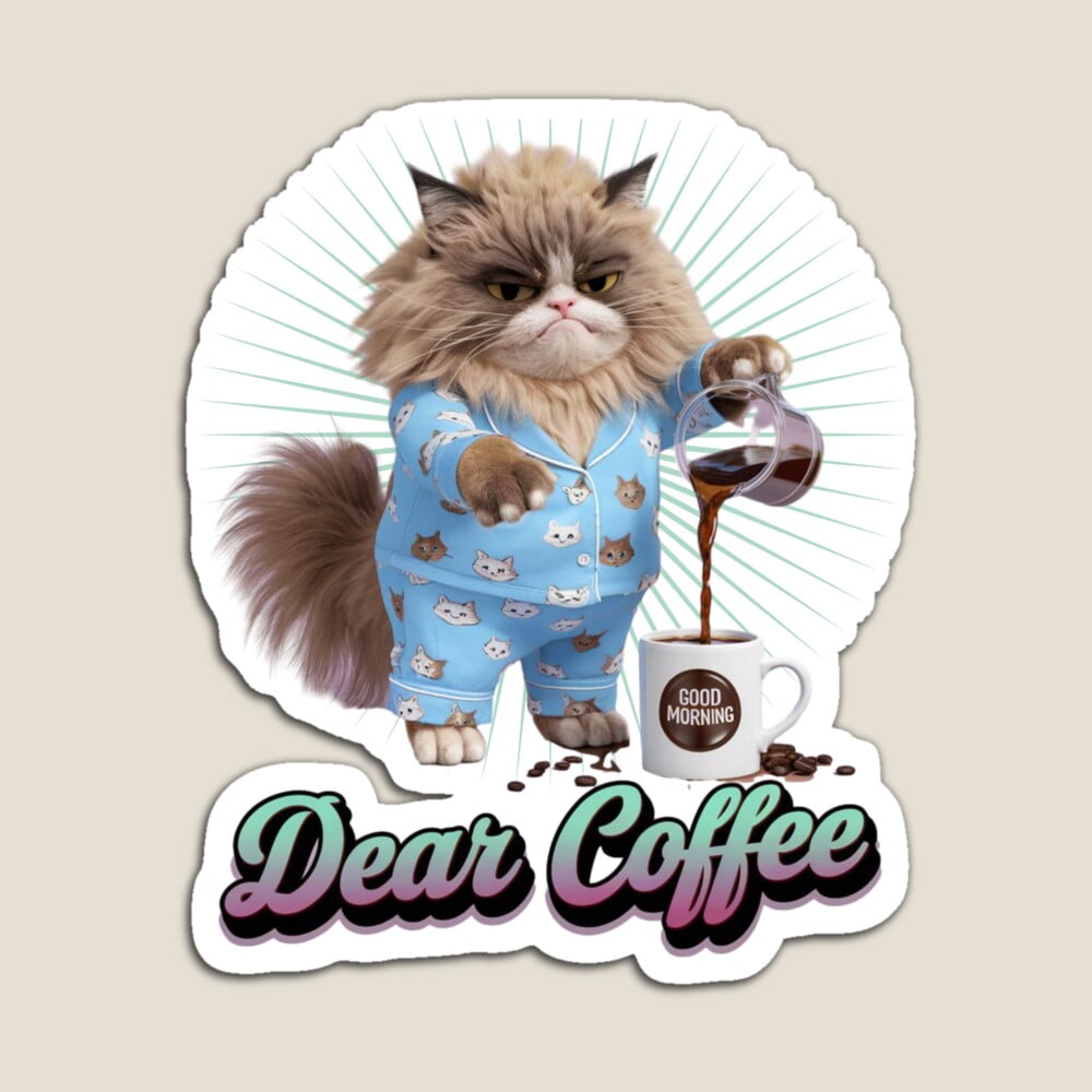 Kira - Dear Coffee Sticker - 1169 Hot Trending Vinyl Stickers - Walmart.com