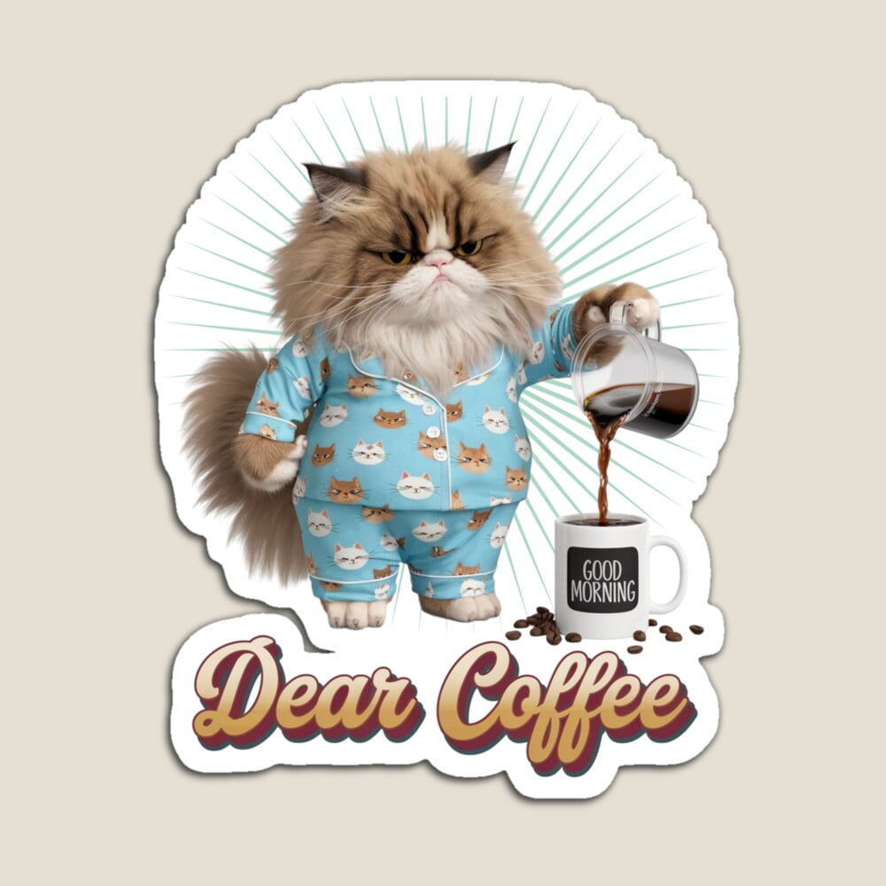 Kira - Dear Coffee Sticker - 1170 Hot Trending Vinyl Stickers - Walmart.com
