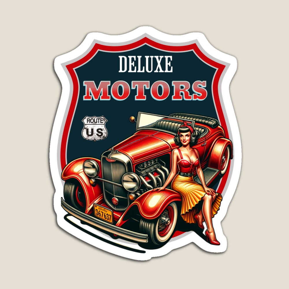 Kira - Deluxe Motors - In Rust We Trust- Hot Rod Garage - In Rust We ...