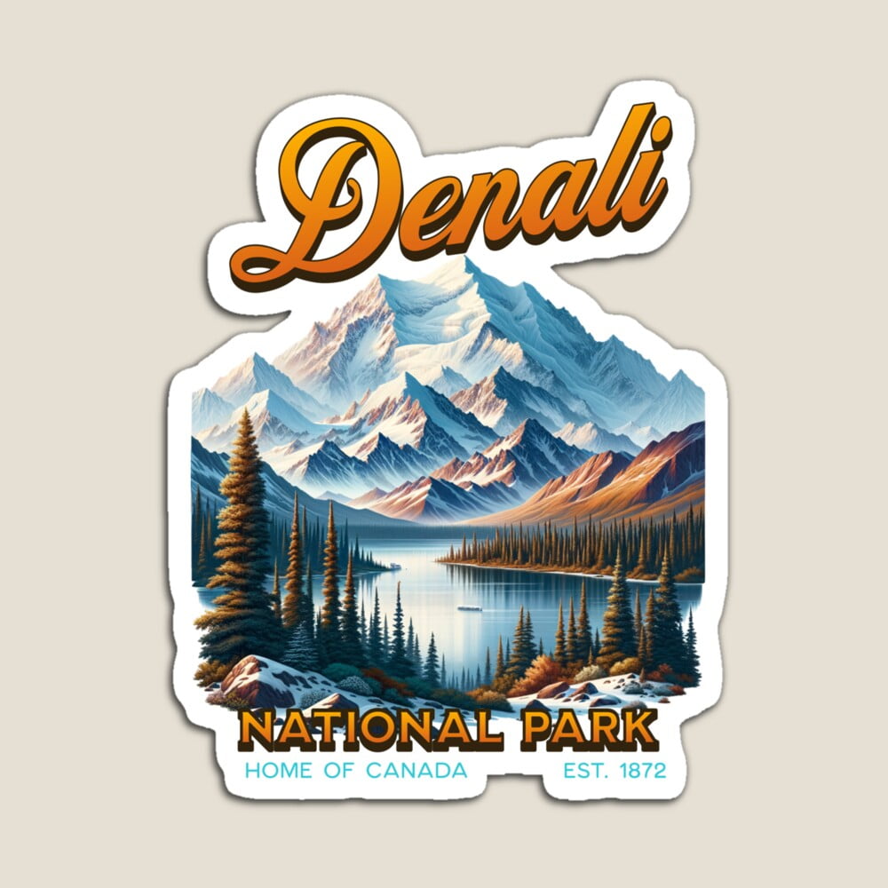 Kira - Denali National Park Sticker - 4431 Hot Trending Vinyl Stickers ...