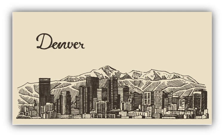 Kira Denver City USA Label Car Bumper Sticker Decal Waterproof Sticker ...