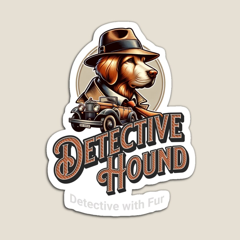 Kira - Detective Hound Sticker - 4671 Hot Trending Vinyl Stickers ...