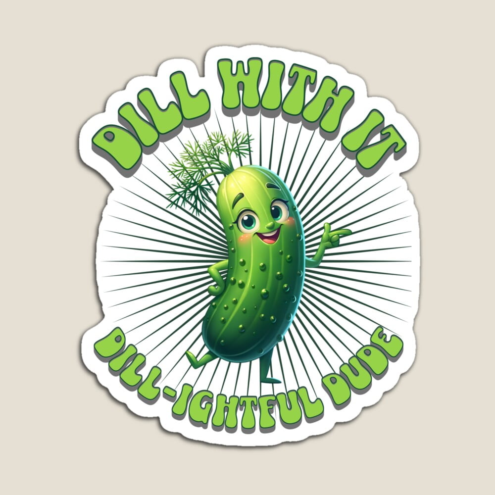 Kira - Dill With It Sticker - 4405 Hot Trending Vinyl Stickers ...