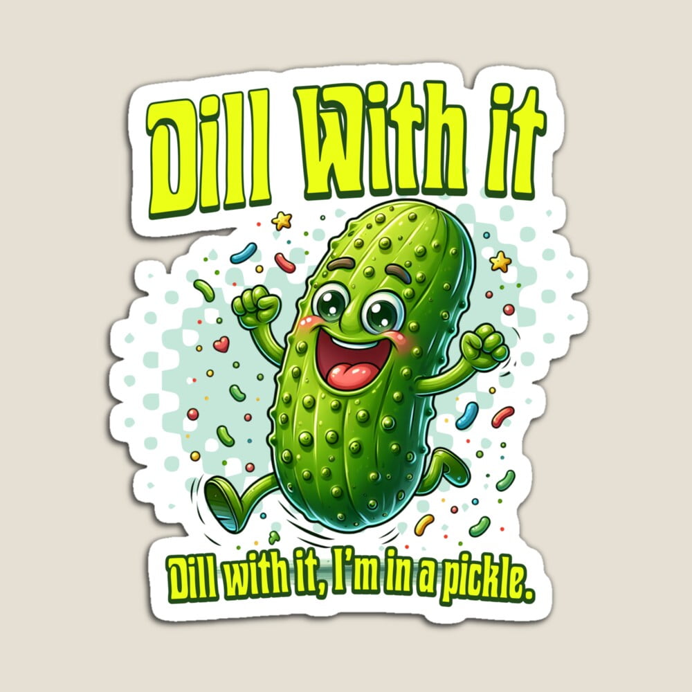 Kira - Dill With It Sticker - 4516 Hot Trending Vinyl Stickers ...