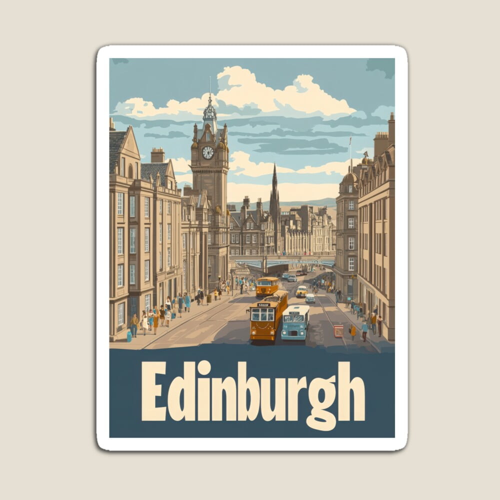 Kira - Discover The Charm Of Edinburgh With Its Vintage Trams And ...