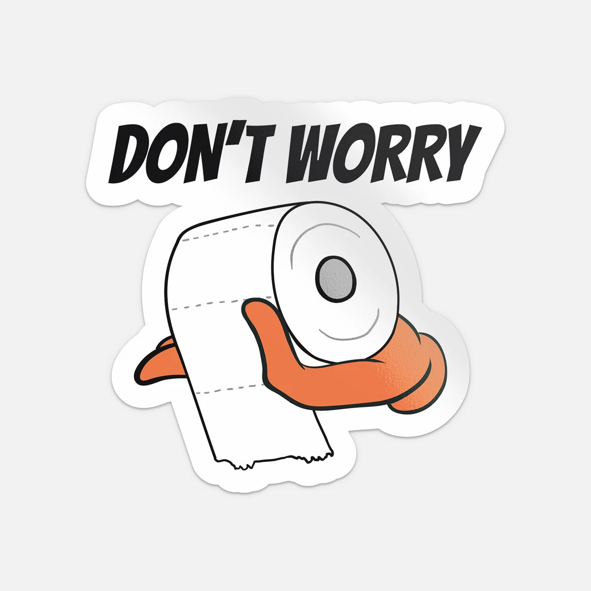 Kira Don't Worry Funny Car Bumper Vinyl Sticker Decal Waterproof ...