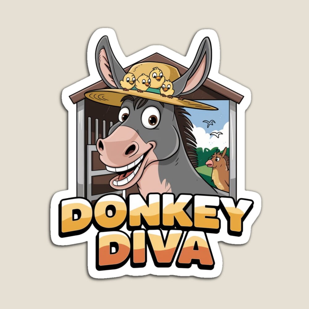 Kira - Donkies Sticker - 1330 Hot Trending Vinyl Stickers - Walmart.com