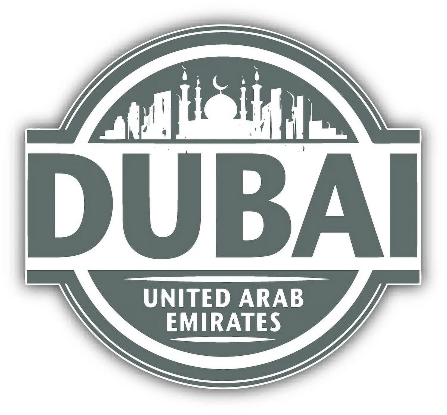 Kira Dubai United Arab Emirates Skyline Label Car Bumper Sticker Decal ...