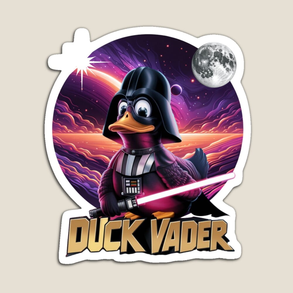 Kira - Duck Vader Sticker - 7139 Hot Trending Vinyl Stickers - Walmart.com