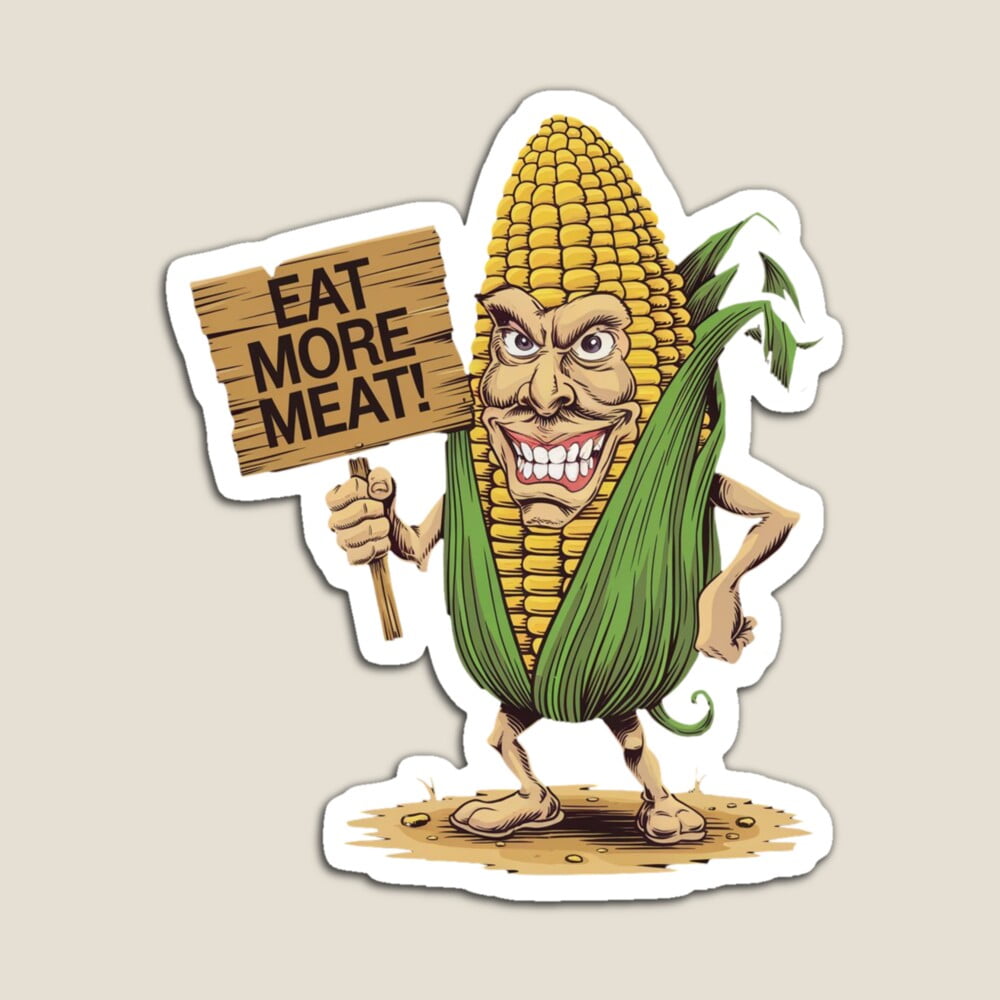 Kira - Eat More Meat Sticker - 7976 Hot Trending Vinyl Stickers ...
