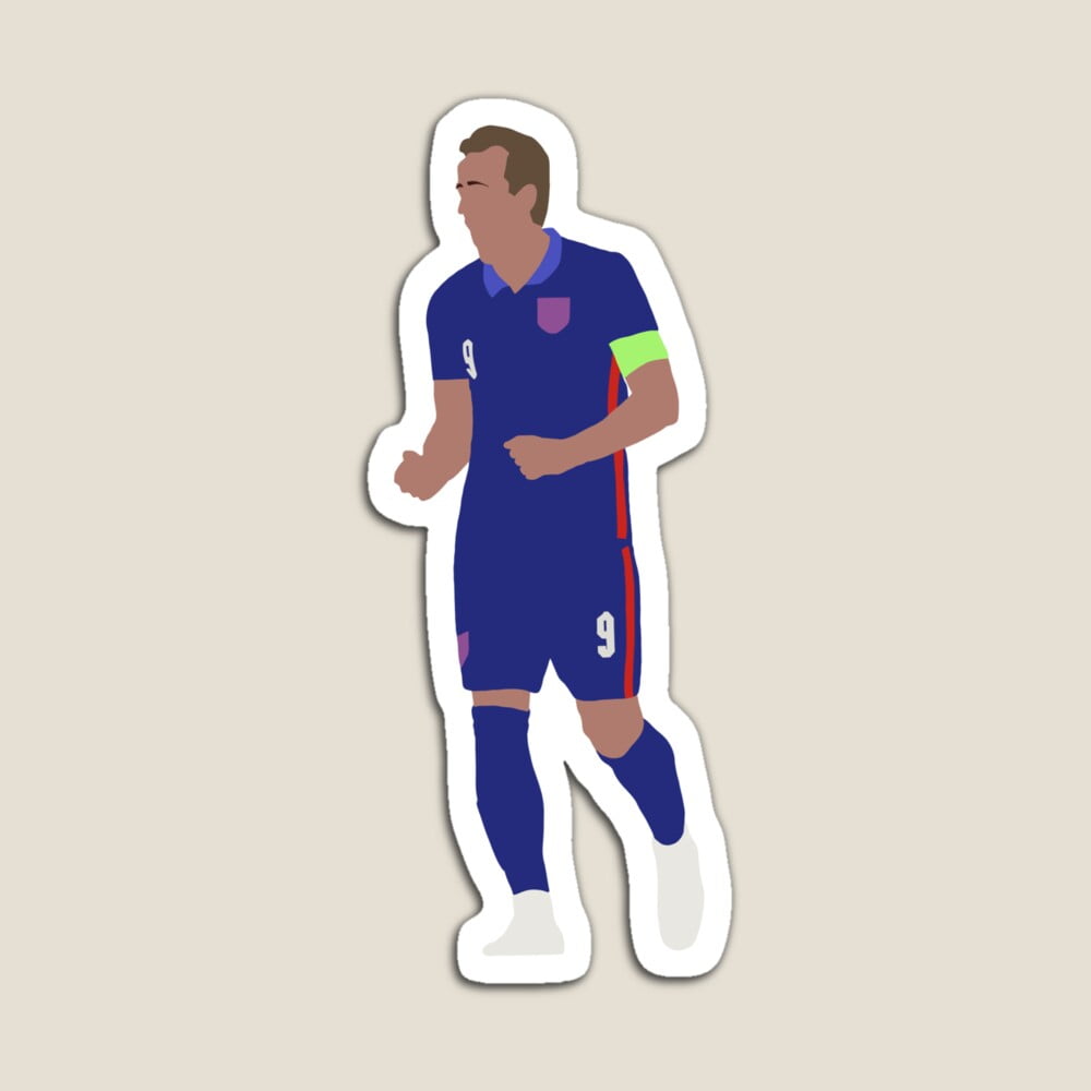 Kira - England Football Captain Kane Sticker Hot Trending Vinyl ...