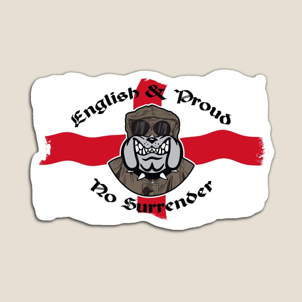 Kira - English & Proud - No Surrender Sticker Hot Trending Vinyl ...