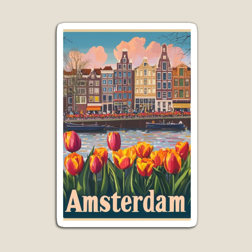 Kira - Experience The Beauty Of Amsterdam With Colorful Tulips In The ...