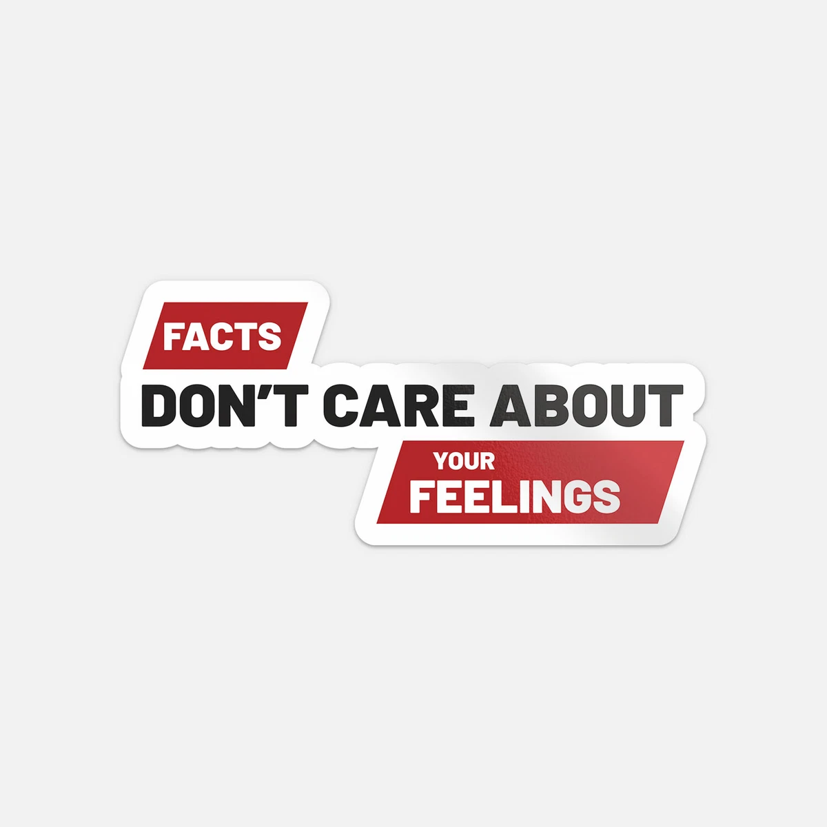 Kira Facts Don't Care About Your Feelings Ben Shapiro Car Bumper Vinyl ...