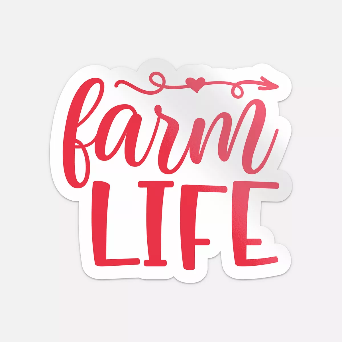 Kira Farm Life Slogan Car Bumper Vinyl Sticker Decal Waterproof Sticker ...