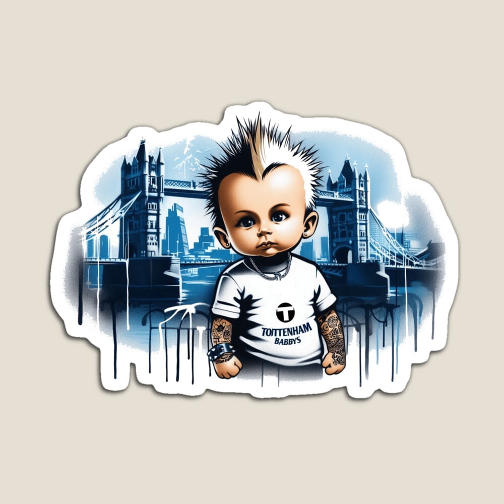 Kira - Fc Baby - Premier League Football Soccer Club - Spurs Sticker ...