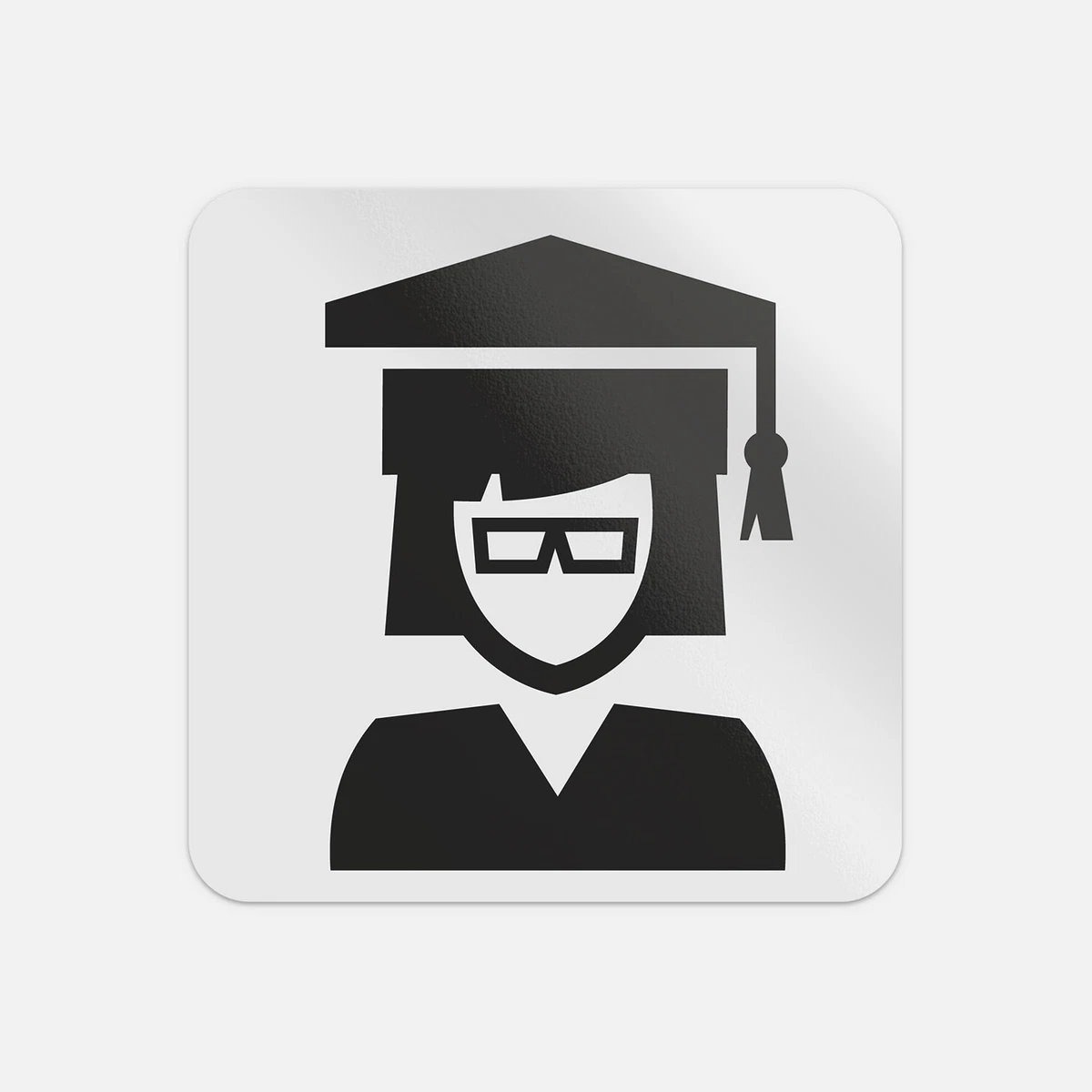 Kira Female Graduate Education Label Vinyl Sticker Decal Waterproof ...