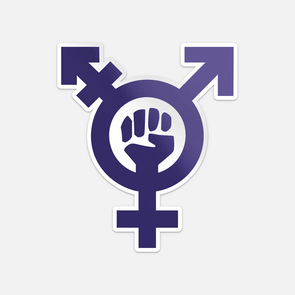 Kira Feminist Pride Symbol Car Bumper Vinyl Sticker Decal Waterproof ...