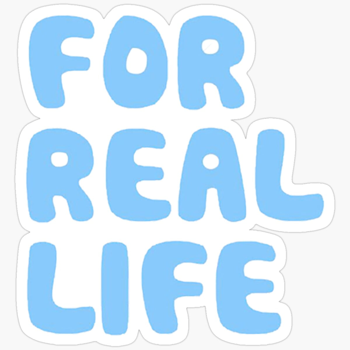 Kira For Real Life Sticker Waterproof Sticker for Water Bottles ...